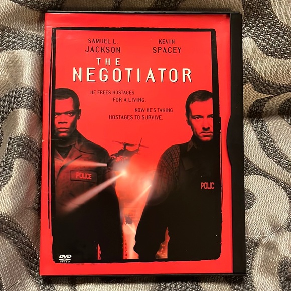 Media | The Negotiator Samuel L Jackson Kevin Spacey Movie Dvd | Poshmark